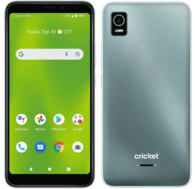 UNLOCKED Cricket Wireless Debut 32GB 4G LTE Smart Phone / AT&T T-Mobile ...