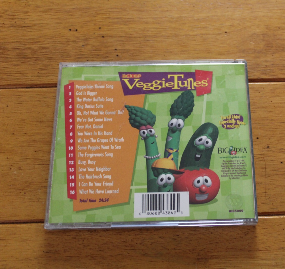 VEGGIETUNES COMPILATION CD - 16 SONGS (CD, 1998, BIG IDEA) | eBay