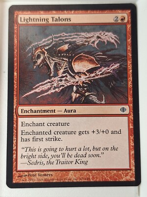 Lightning Talons - Shards of Alara - Magic the Gathering MTG Nice! | eBay
