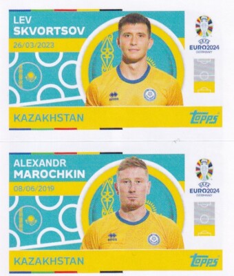 Topps Adesivo Kazakhstan Blogspot 4 & 5 Lev Skvortsov - Alexandr ...