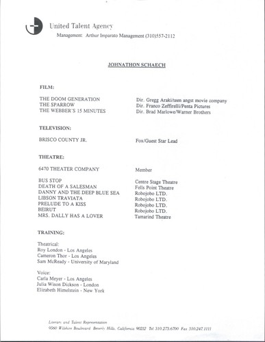 Johnathon Schaech - Signed Autograph Headshot Photo - Blue Ridge - Prom ...