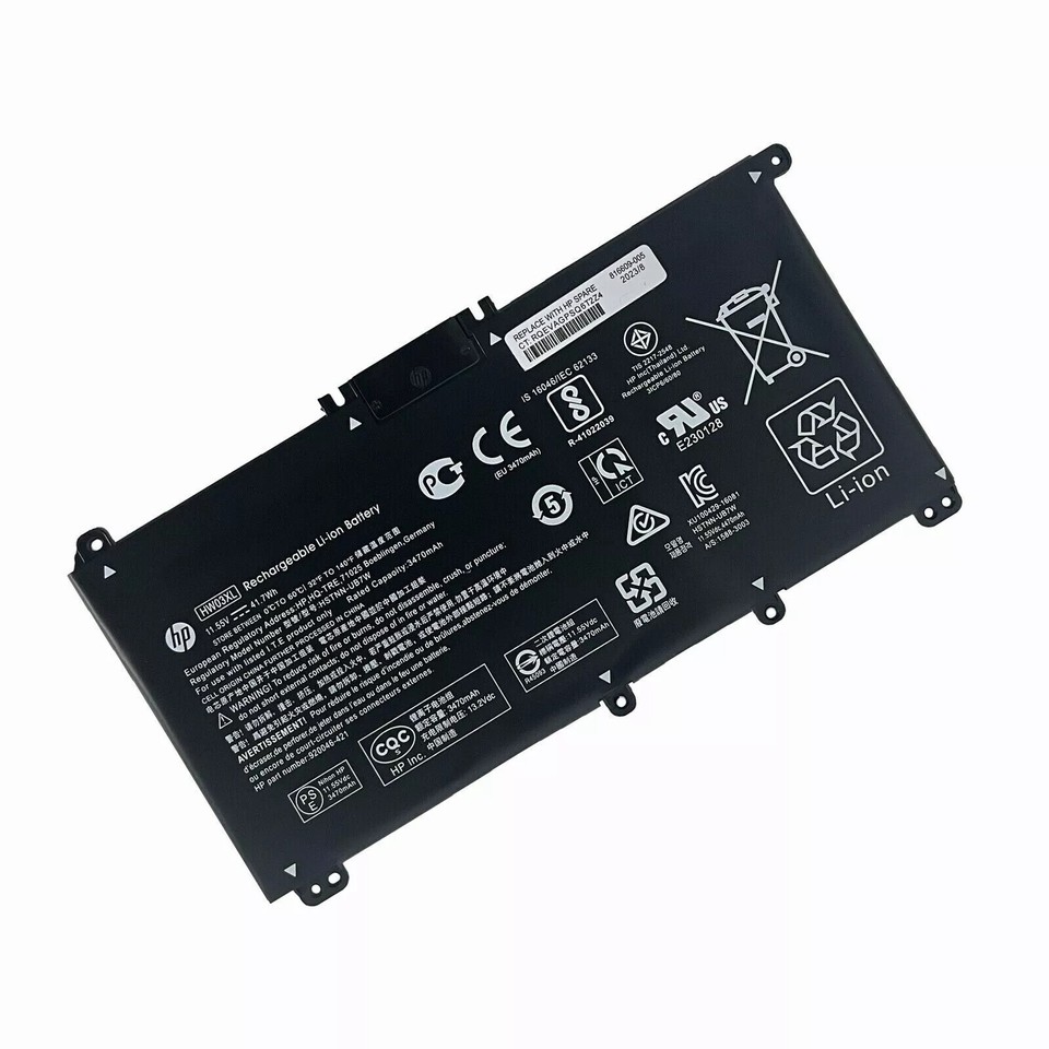 Genuine HW03XL Battery For HP Pavilion 15-EG 15-EH 17-CN L97300-005 ...