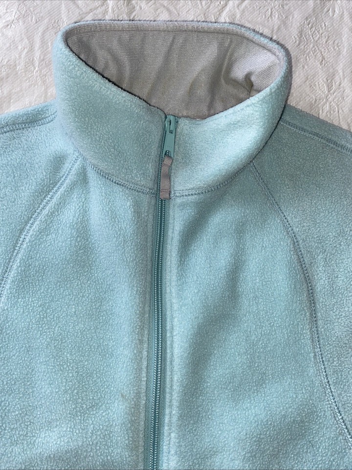 Columbia Vest Womens Large Fleece Sportswear Hiking Outdoor Zip Pockets ...