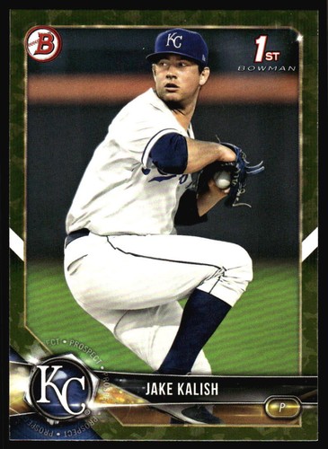 2018 Bowman Jake Kalish #BP77 Kansas City Royals | eBay