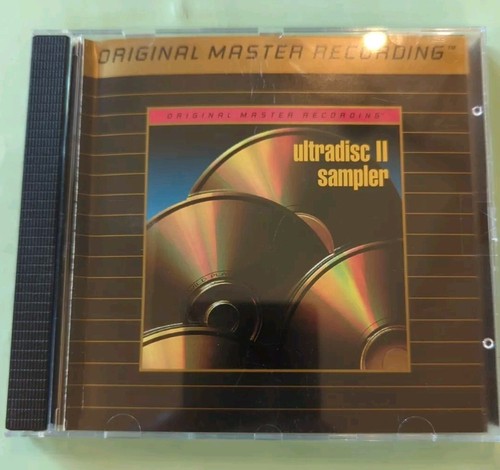 RARE MOBILE FIDELITY ULTRADISC II SAMPLER CD - MFSL SPCD 016 24 KT GOLD ...