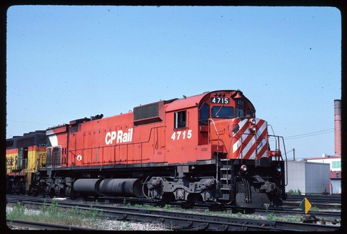 Original Rail Slide - CP Canadian Pacific 4715 Toronto ON 6-24-1987 | eBay