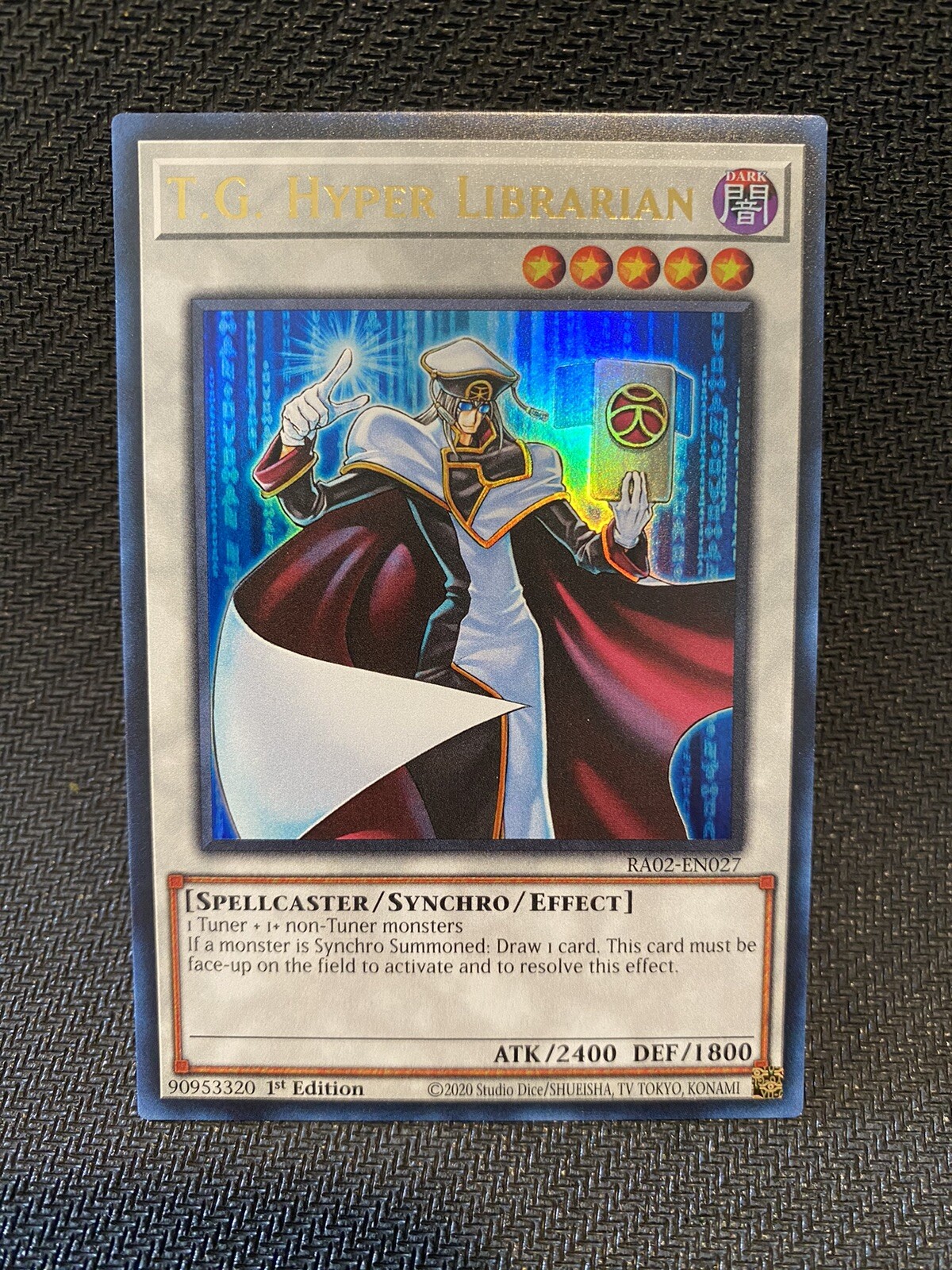 YuGiOh! Rarity Collection 2 II T.G. Hyper Librarian Ultra Rare RA02 ...