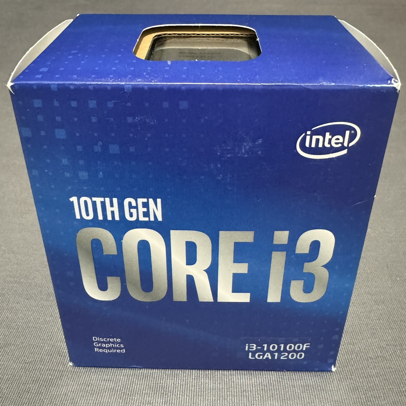 Intel Core i3-10100F Processor (4.3 GHz, 4 Cores, Socket FCLGA1200 ...