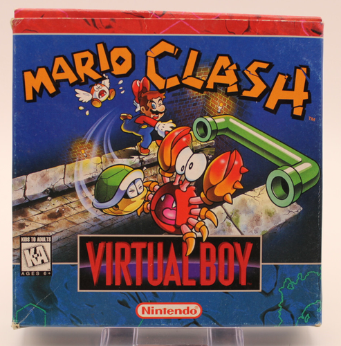 Mario Clash (Nintendo Virtual Boy) U.S. version complete | eBay