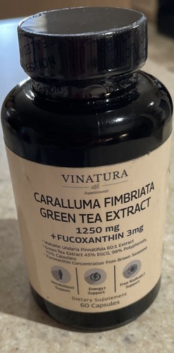 Caralluma Fimbriata Green Tea Extract, 1259 Mg, 60 Caps | eBay