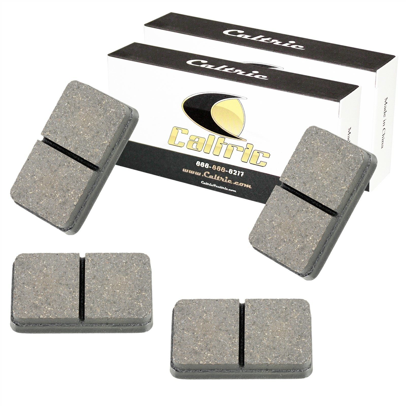 2 Mechanical Brake Pads fits Arctic Cat 400 454 500 2x4 4x4 1998 2003 ...