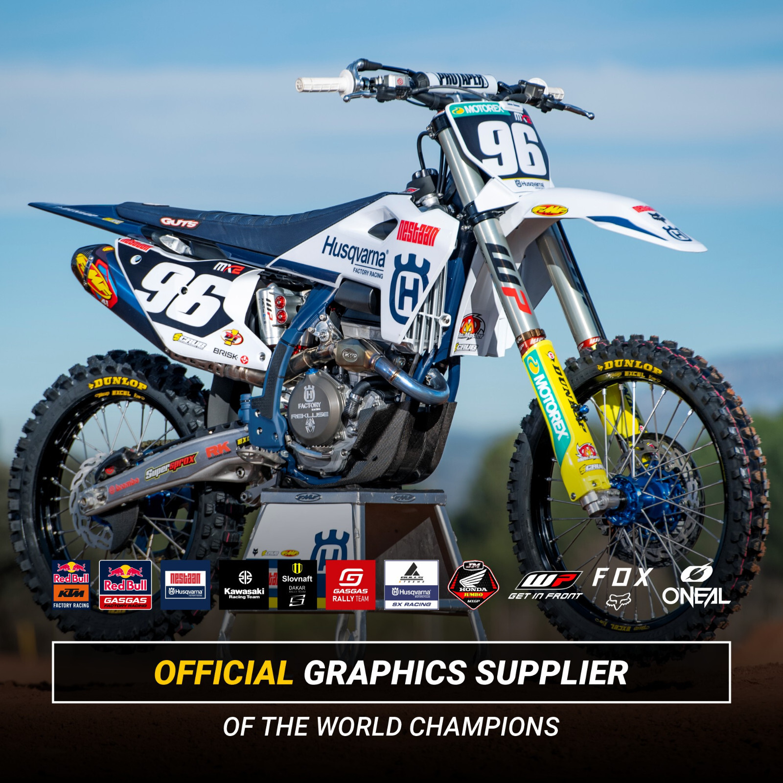 Graphics Kit Polisport Restyle Suzuki RM125 RM250 2001 2002 2003 Decals ...