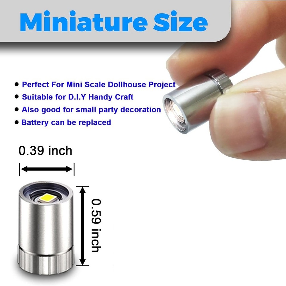 20 Pcs Miniature Led Lights,Tiny Lights for Hand Craft,Miniature ...
