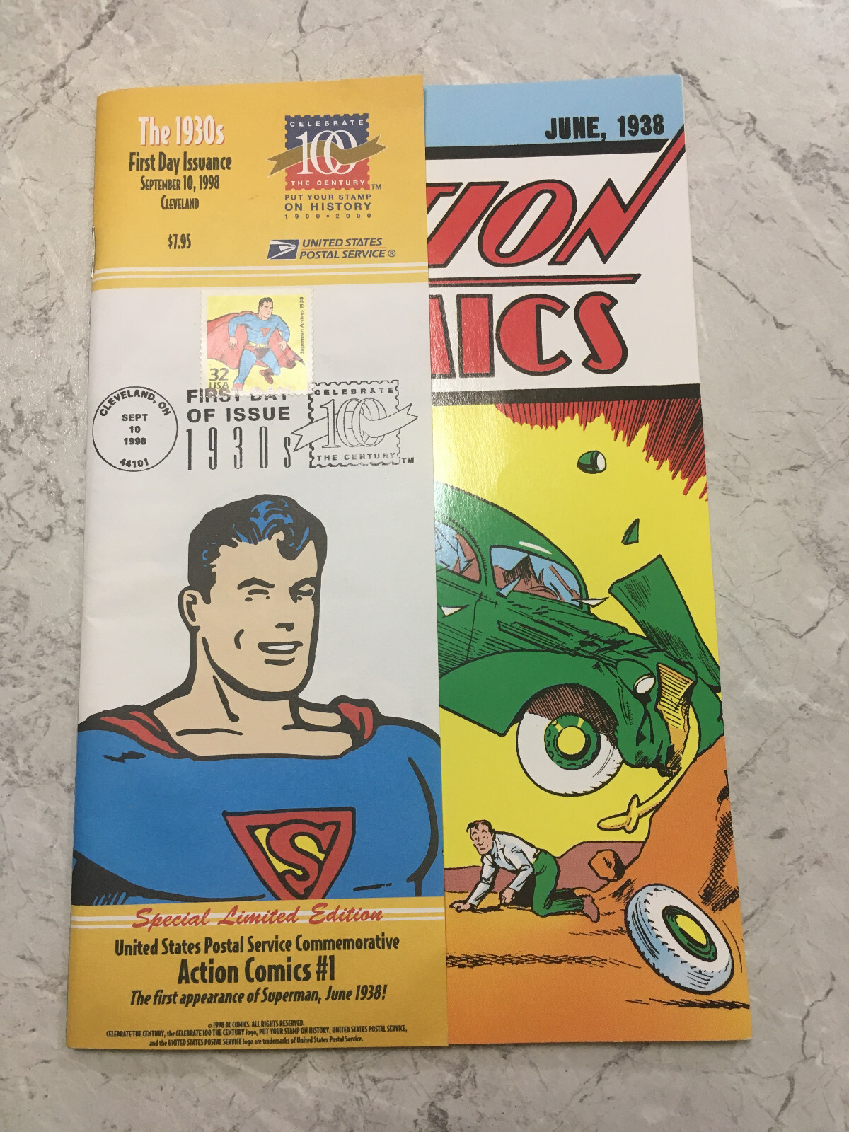 Vintage 1990]s 100 yr anniversary Superman Issue # 1 comic book | eBay