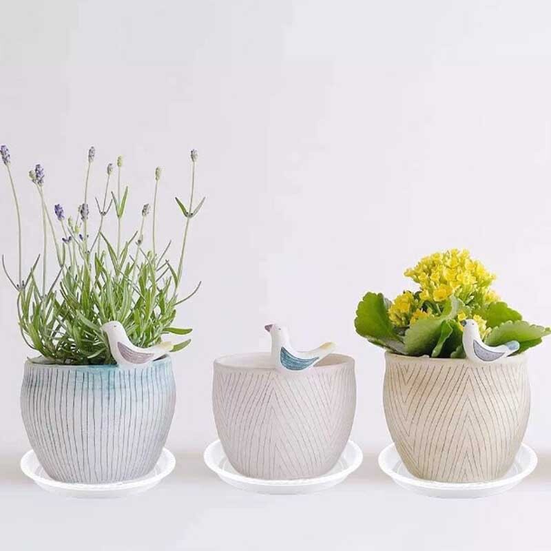 10x Saucer Base Round Plant Flower Pot Plate Water Drip Tray Planter ...