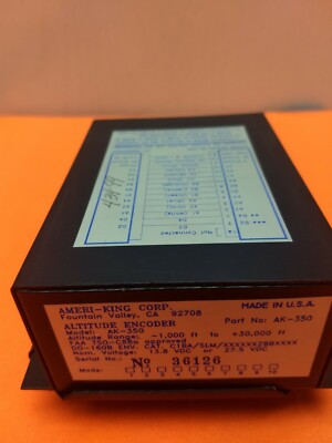 Altitude Encoder AK-350 | eBay