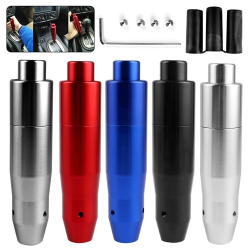 Car Automatic Stick Gear Shift Knob Adapters Universal Parts Silver ...
