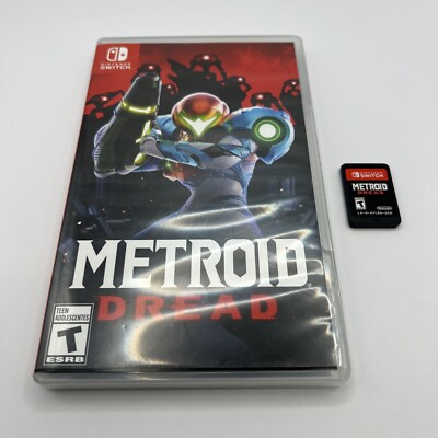 Metroid Dread Nintendo Switch Game w/Case CIB 45496597740 | eBay