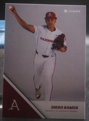 Diego Ramos - 2024 ONIT NIL Arkansas Razorback Baseball #8 | eBay
