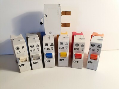 WYLEX MCB, CIRCUIT BREAKERS TO REPLACE REWIRE FUSES + MINI TRIP, PLUG ...