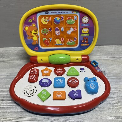 VTech Brilliant Baby Laptop Learning Toy Lights and Sounds | eBay