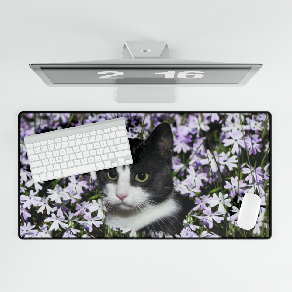 Kitty Cat Keyboard and Mouse Desk Pad, 31.5 x 15.5, X Large Desk Mat | eBay