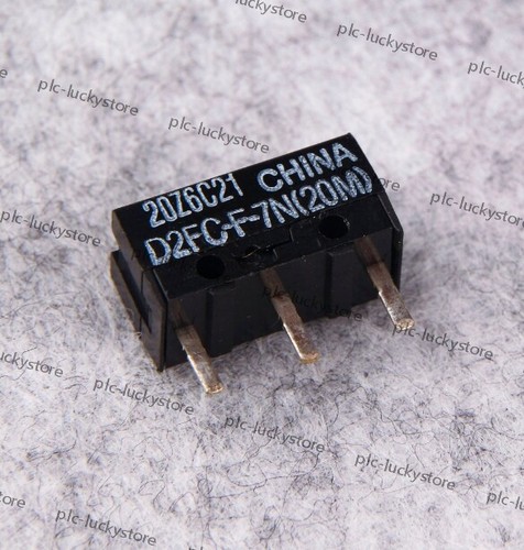 1X New Omron D2FC-F-7N(20M) Micro Switch For Mouse D2FCF7N | eBay
