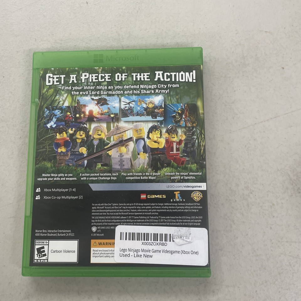 The Lego Ninjago Movie Videogame - Xbox One - USED - Very Good ...