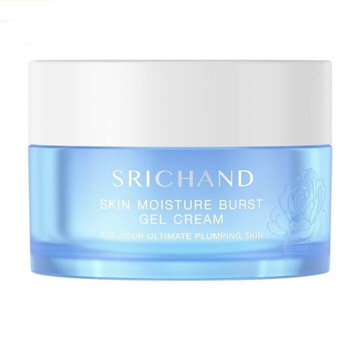Srichand Skin Moisture Burst Gel Cream locks in hydrated skin light ...