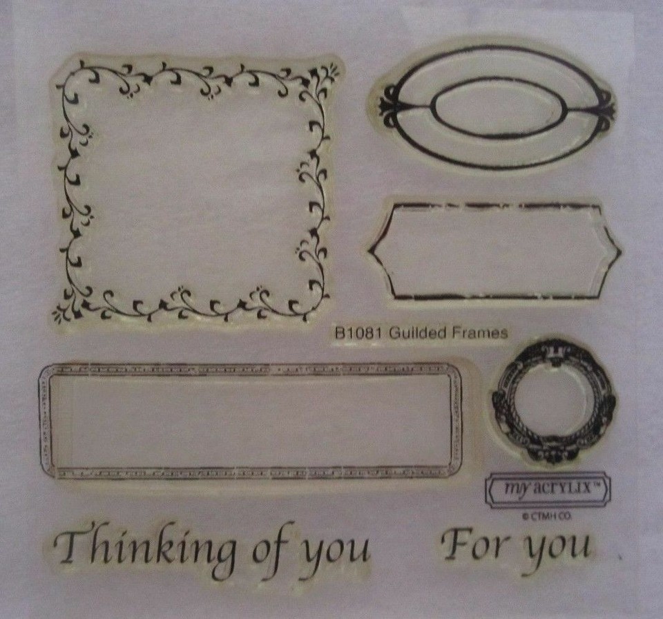 CLOSE TO MY HEART CTMH B "B" Series Stamp Sets YOU PIck the Set You ...