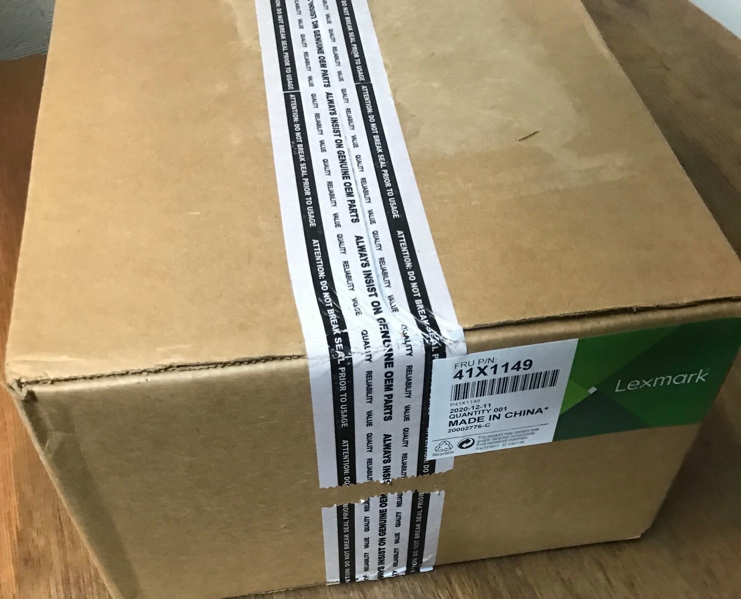 NEW GENUINE LEXMARK 41X1149 10.1" CONTROL PANEL CARD MX822 MX826,XM7370 ...