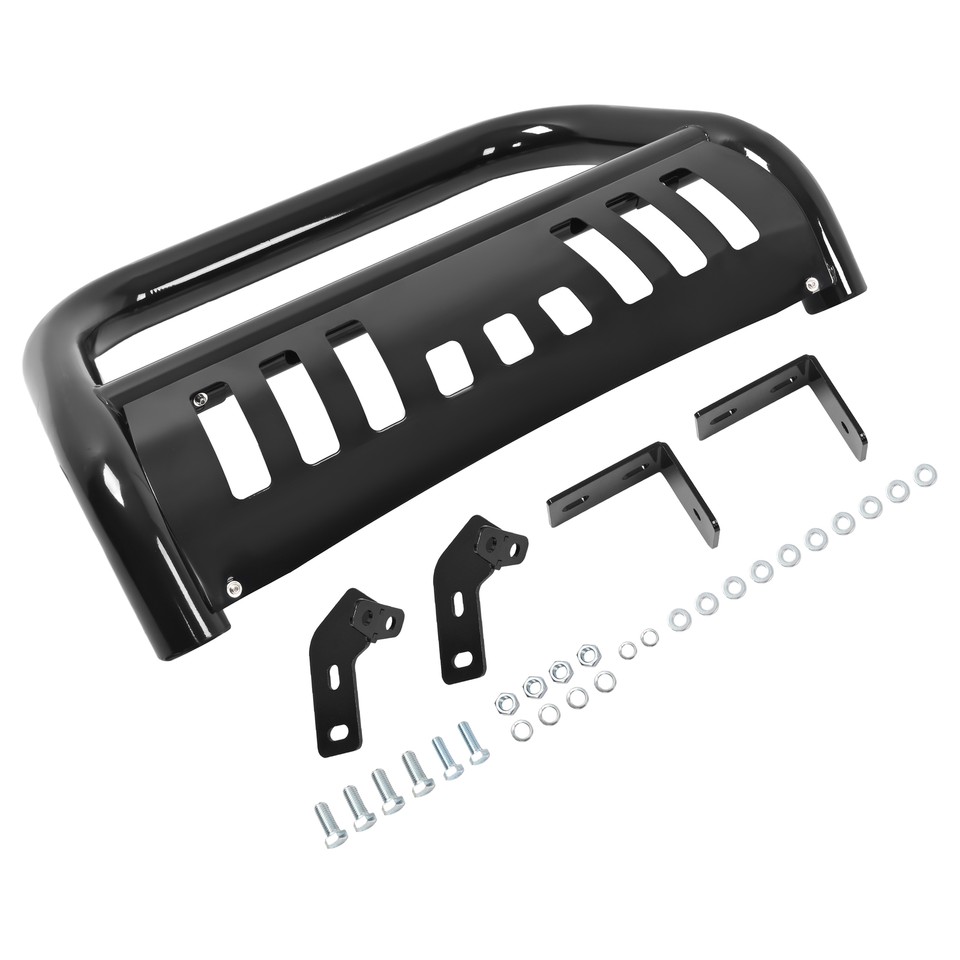 Front Bull Bar Brush Grille Guard Push Protector w/Skid For Toyota RAV4 ...
