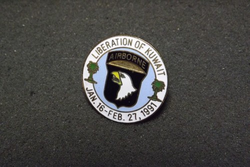 U.S. ARMY AIRBORNE Liberation of Kuwait 1991 Lapel Pin | eBay