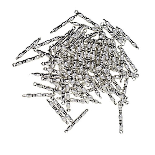 100 Straight Bar Connector Jewelry Making | eBay