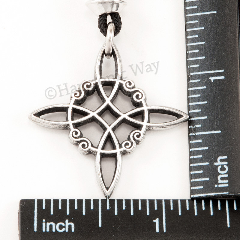 WITCH'S PROTECTION KNOT Pendant Wicca Wiccan Necklace Magical Knot ...