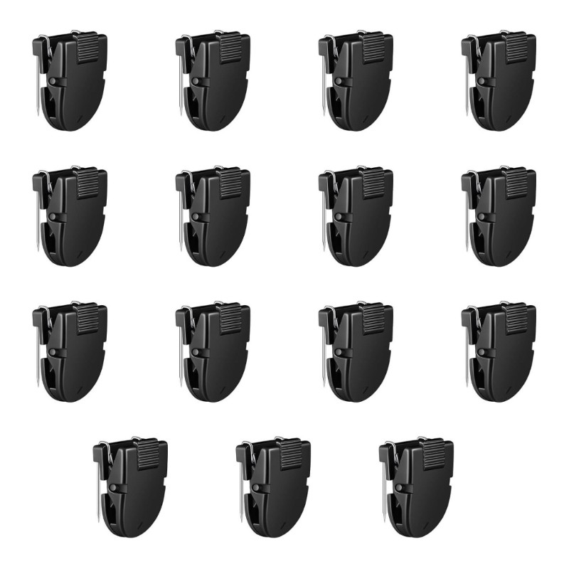 15Pcs Plastic Panel Clips For Fabric Wall Bulletin Boards Fabric Panel ...