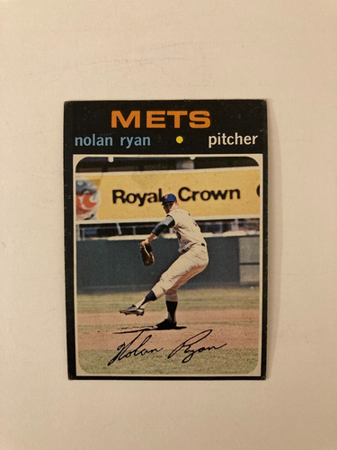 1971 Topps Set Break-NOLAN RYAN Baseball Card#513 New York Mets Angels ...