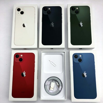Apple iPhone 13 Box Empty Original, + charging cable | eBay UK