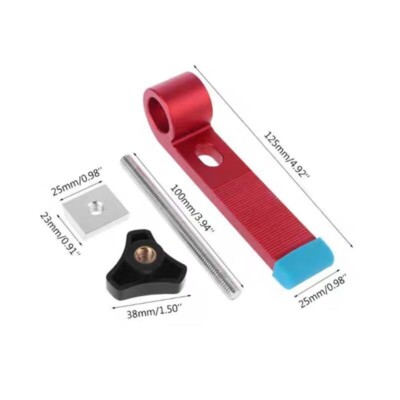 1Set 4Pcs Universal Clamping Blocks Clamp Aluminum Alloy Wood Joint ...