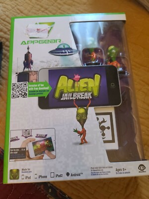 New NIB Appgear Alien JailBreak Mobile App Game iOS & Android Ipod ...