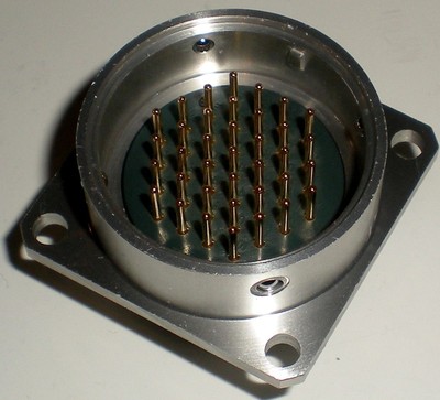 CONNECTOR TAJIMI INDUSTRIAL MALE 37 PIN CIRCULAR CHASSIS ALUMINIUM 04 ...