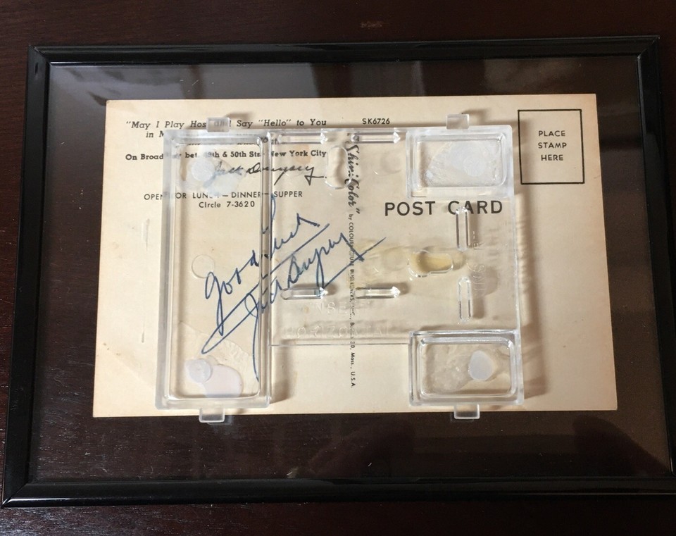 Jack Dempsey Knocks Out Jess Willard 1919 - Postcard with Original ...