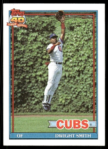 Dwight Smith 1991 Topps Baseball #463 - Chicago Cubs | eBay
