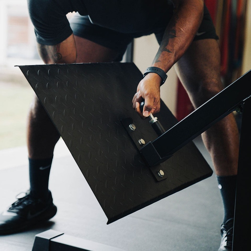 Titan Fitness Plate-Loaded Chest Supported T-Bar Row Machine, 400 LB ...