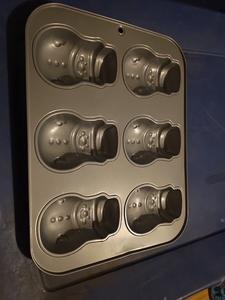 Mini Snowman Cake Pan | eBay