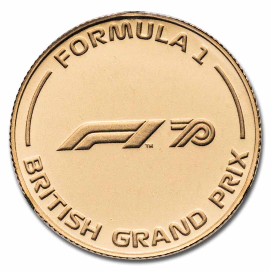 2020 1/4 oz $25 SI Gold Formula 1® British Grand Prix (In Assay) | eBay