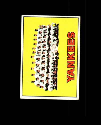 1967 Topps 131 New York Yankees Team VG-EX #D1,424997 | eBay