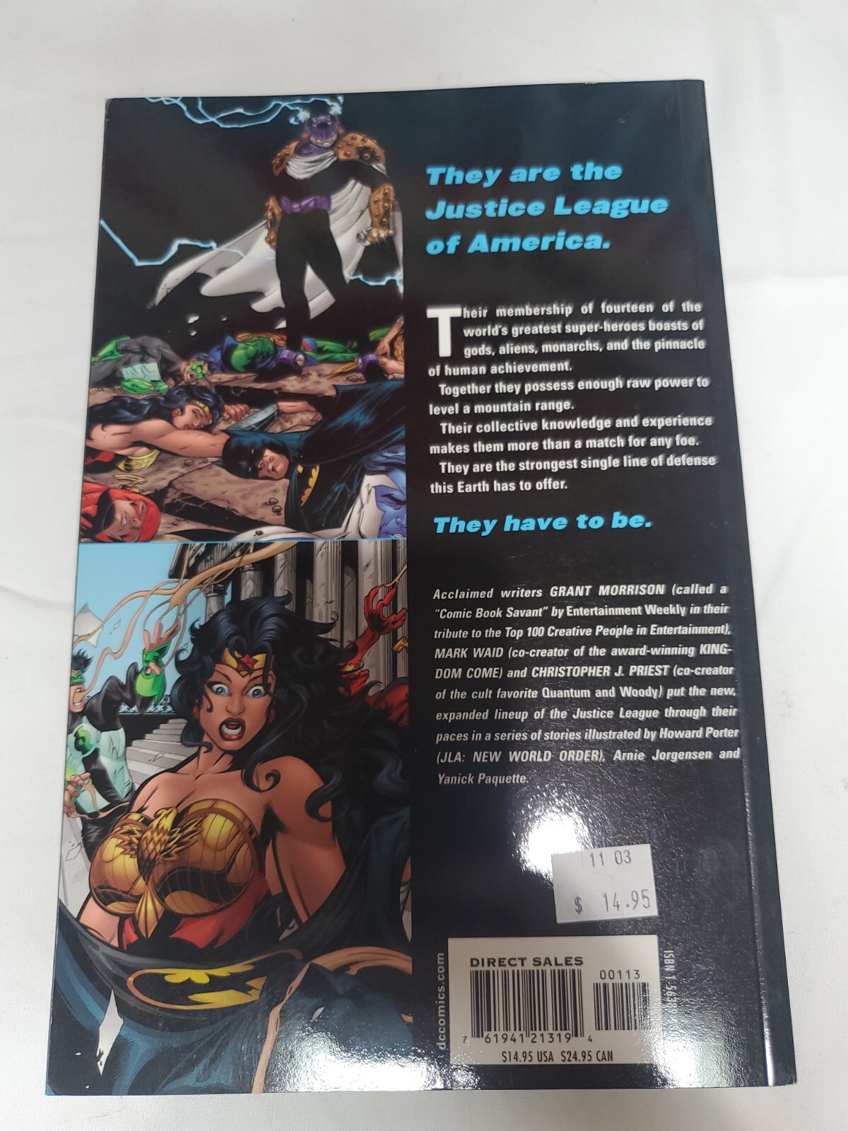 JLA Justice League of America Strength in Number DC Comics Book 4 New ...