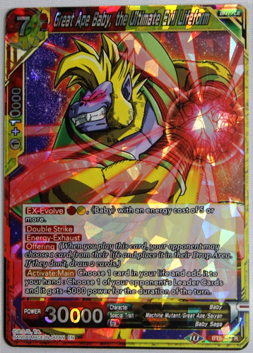 Great Ape Baby, the Ultimate Evil Life BT8-114 R Foil NEW Malicious ...