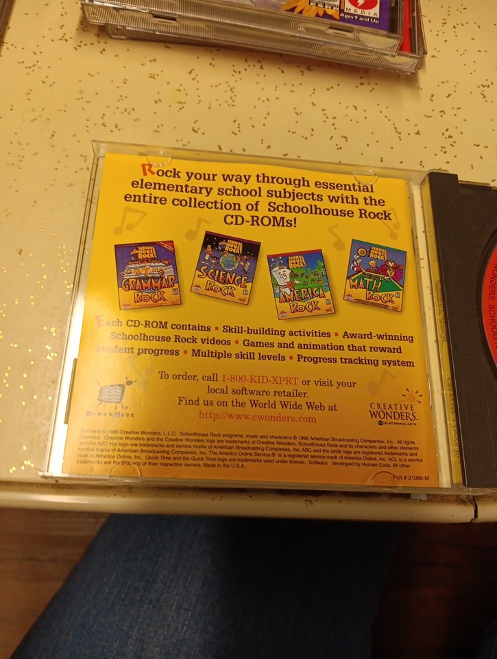 School House Rock CD-ROM America Rock 1996 Creative Wonders Win Mac | eBay